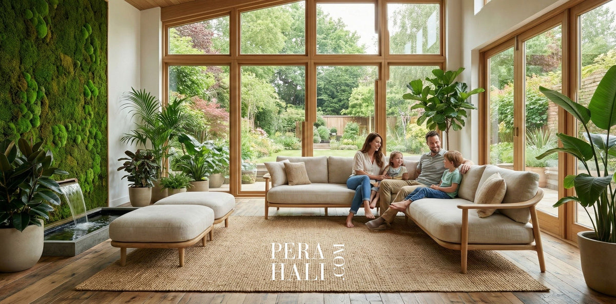 Biophilic Design: Textures and Colors That Bring Nature Home – Pera Halı
